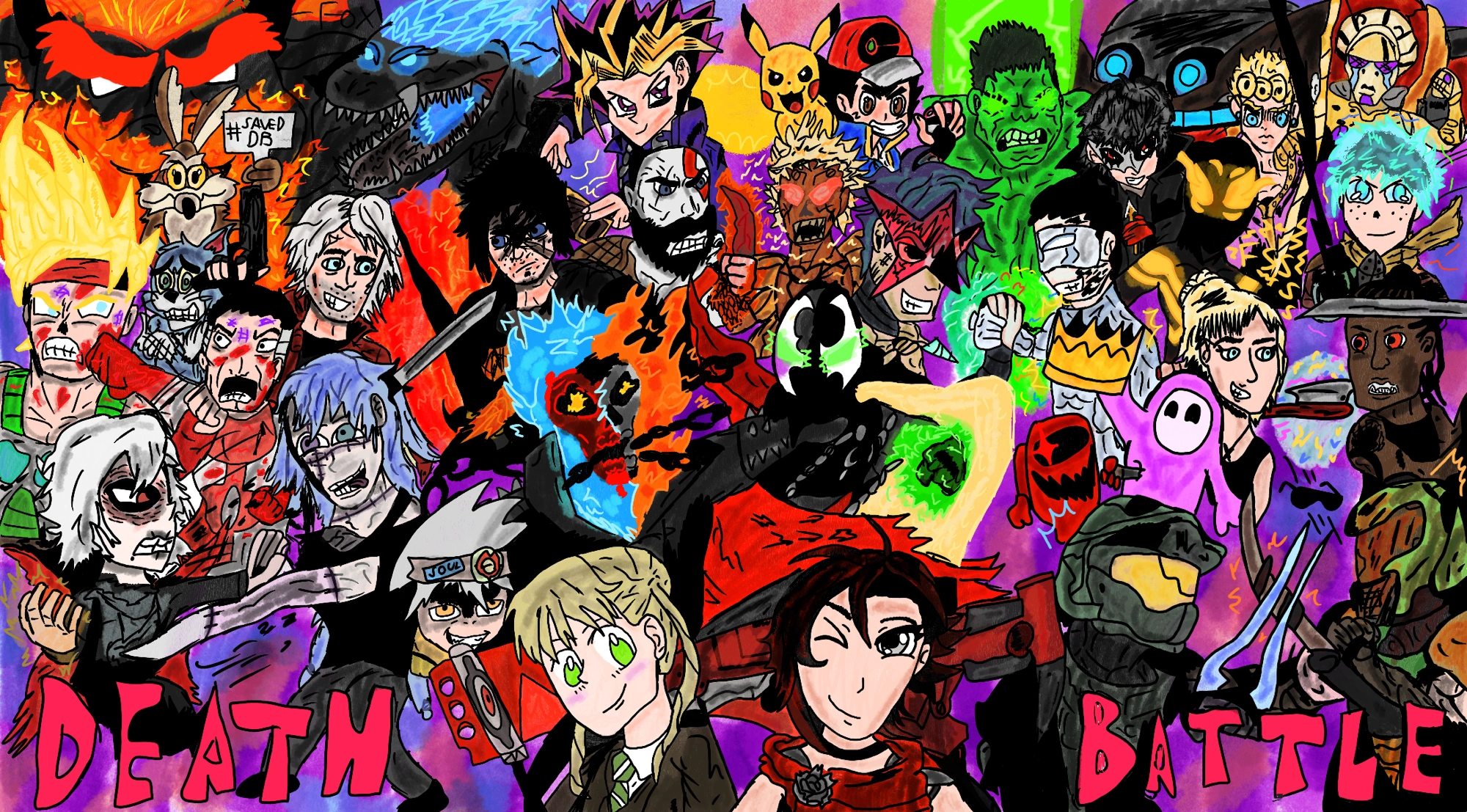DEATH BATTLE 24’25 MURAL/ COMING TOMORROW & OR SATURDAY 🎉 | Fandom