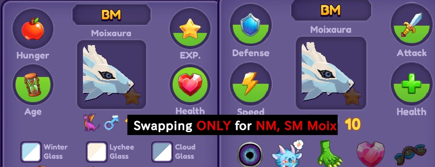 Swapping for a NM, SM Moix | Fandom