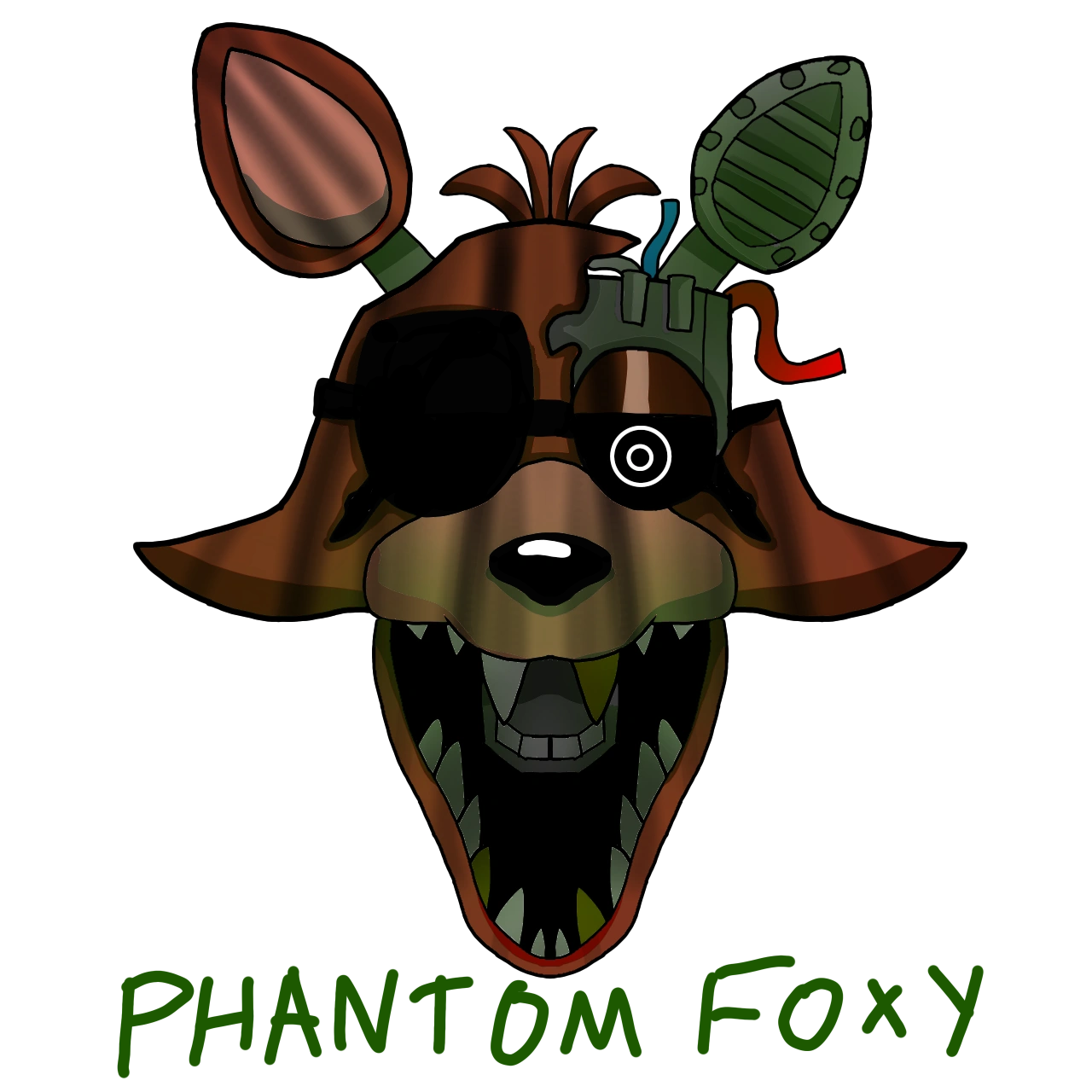 Part 4 of drawing every Foxy in existence with the symmetry tool | Fandom