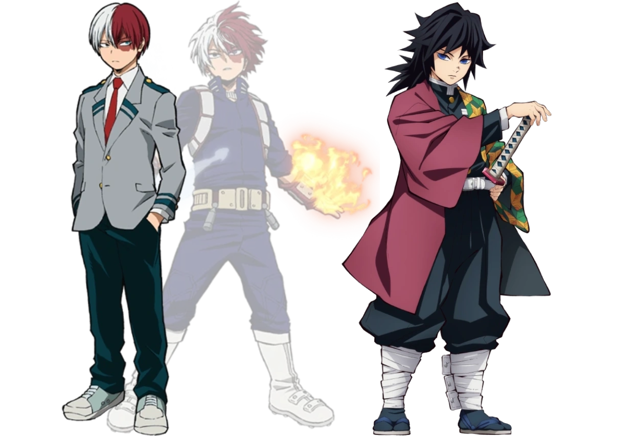 Tomioka and Todoroki should meet together someday, they both have the ...