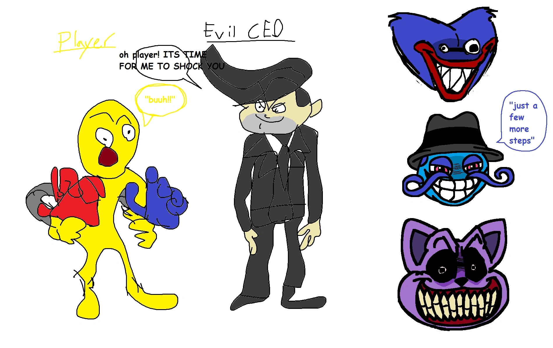 Do you guys like my art of mine favorite poppy Playtimers? | Fandom