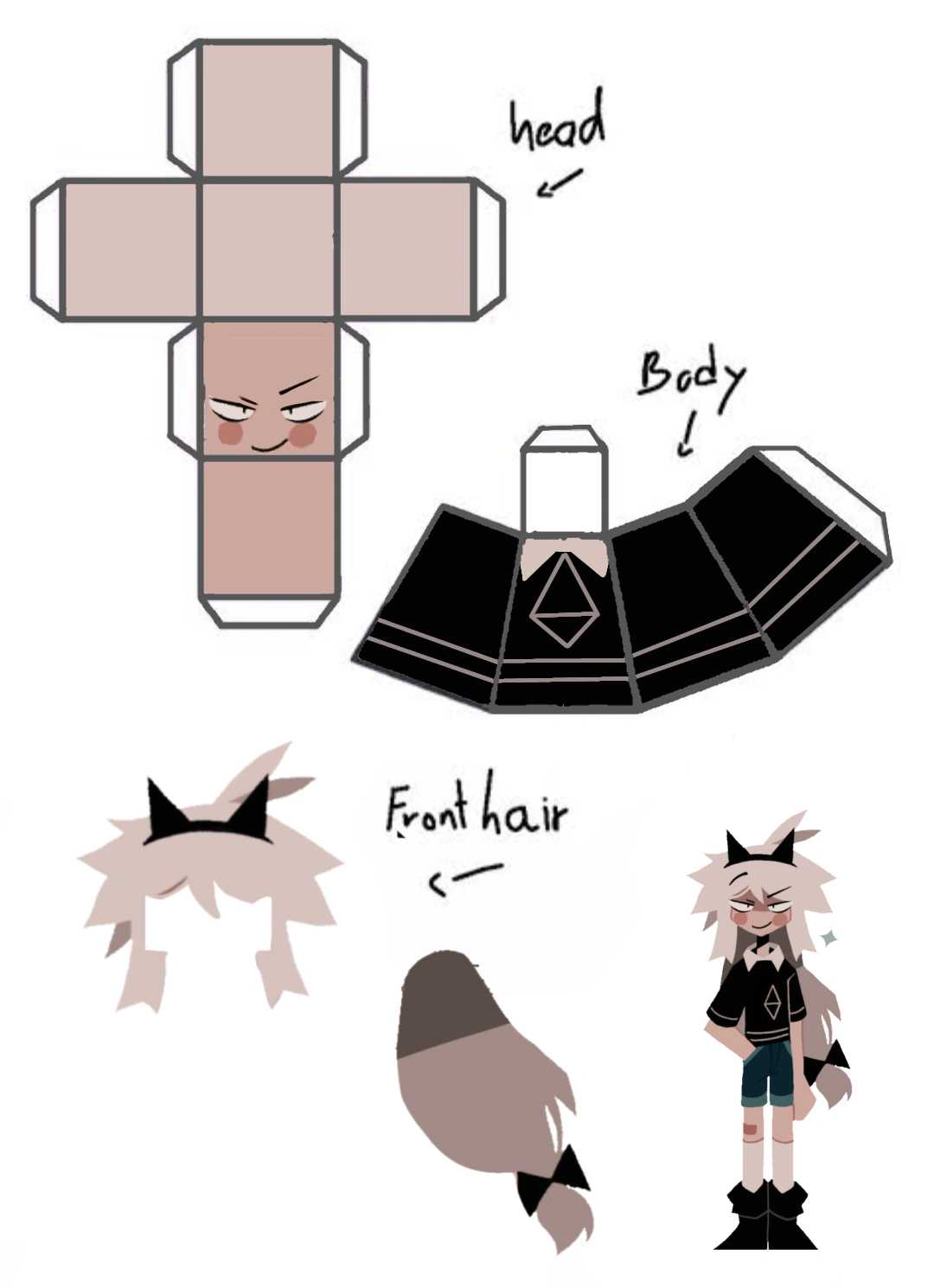 I made and custom alt oliver papercarft * | Fandom