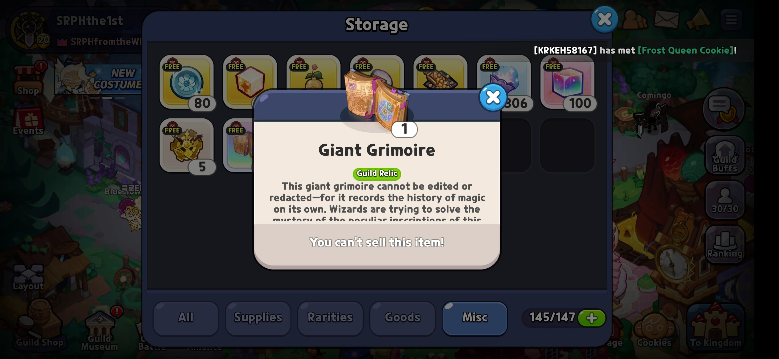 Random legendary artifact moment, got it from alliance battle (0.5% ...