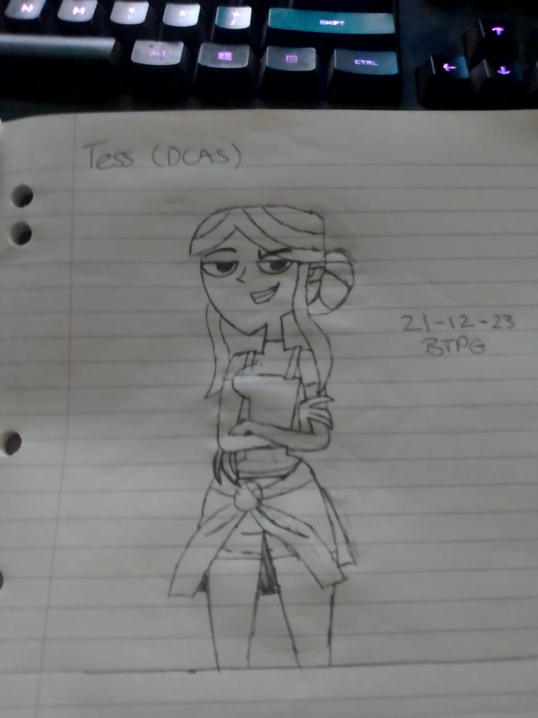 *decides to post recent drawing to break the silence* | Fandom