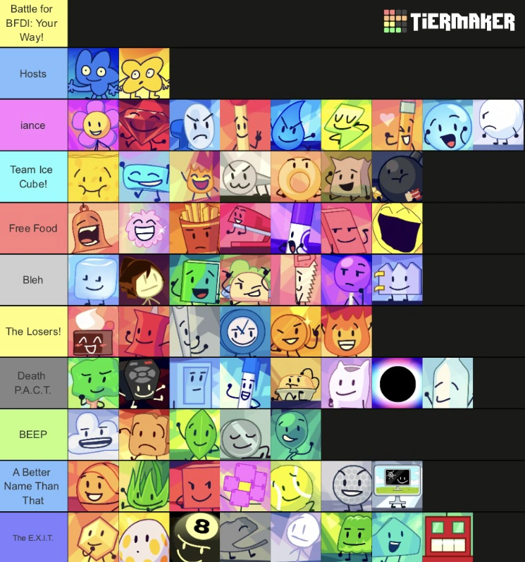 Battle for BFDI: Your Way! Ep. 11 Get to the Top in 500 Steps | Fandom