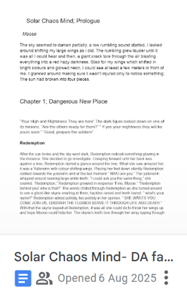 How it started VS How it's going (DA writing edition) | Fandom