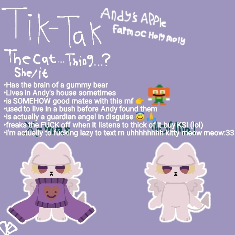 Silly Andy's apple farm oc I made 😋😋😋😋 | Fandom