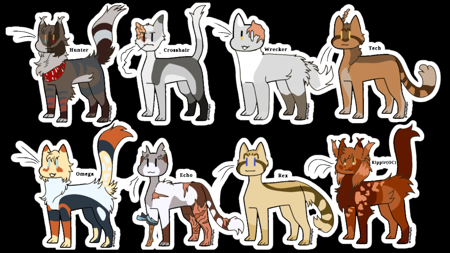 Bad Batch as Cats | Fandom