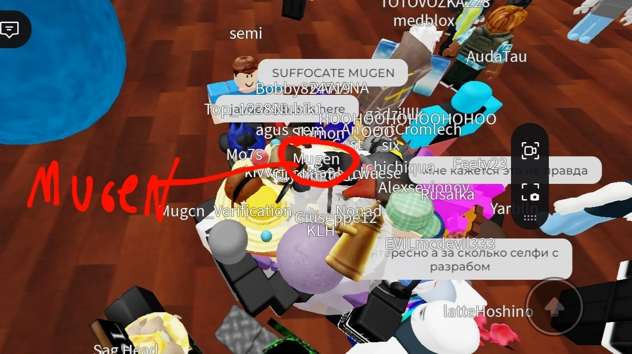 Recent Mugen lobby schizo activity screenshots | Fandom