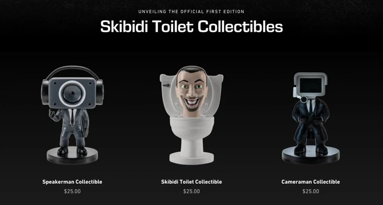 The Skibidi Toilet Collectibles have arrived! | Fandom