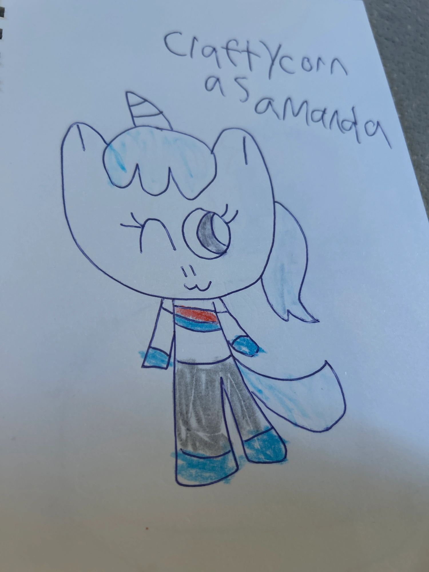 Craftycorn as Amanda | Fandom
