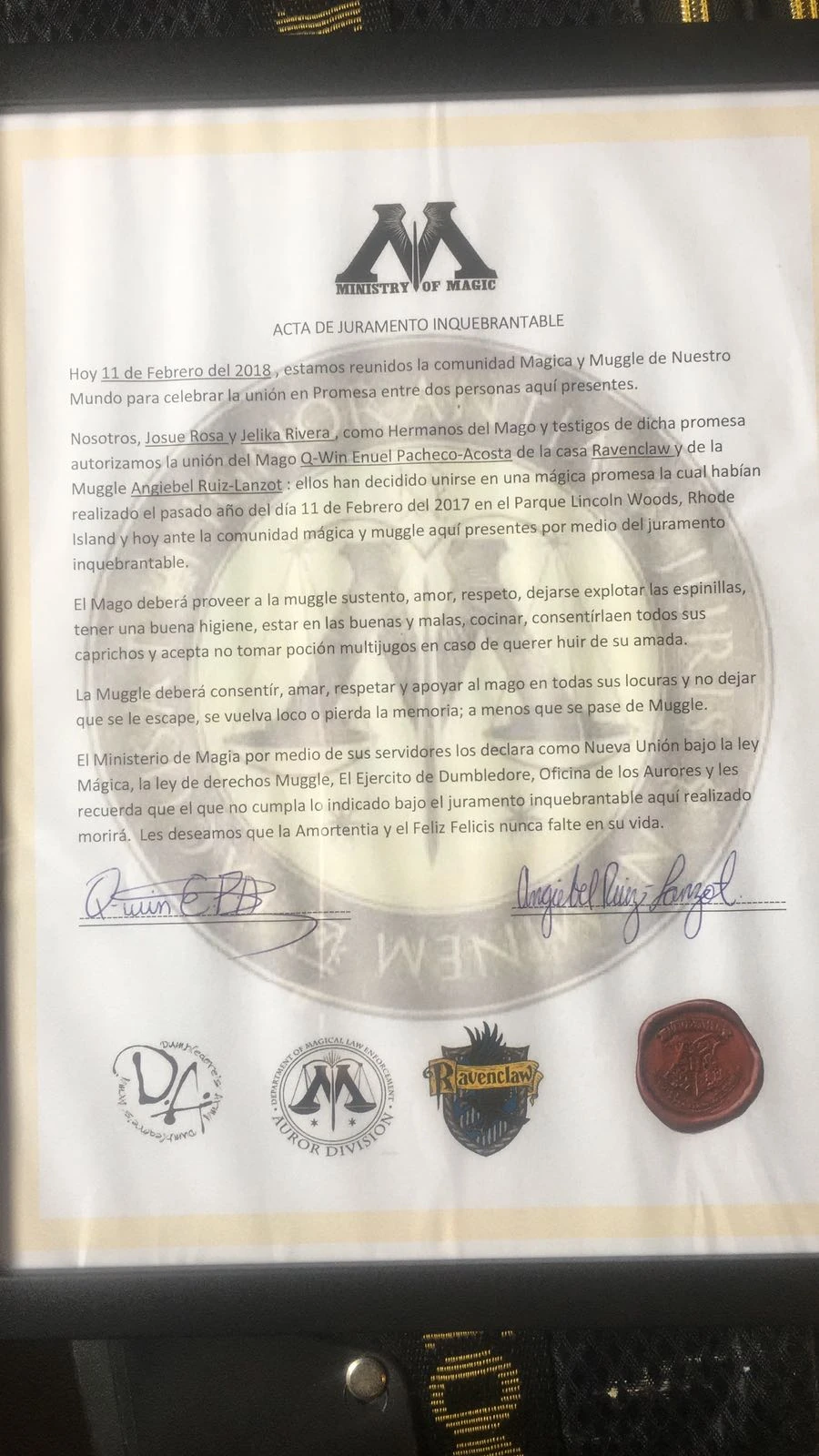 Juramento inquebrantable | Fandom