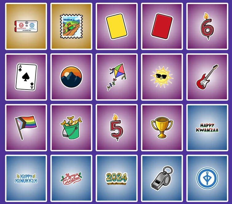 Who thinks they have the biggest gim, sticker, of trail collection ...