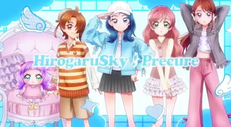 New character illustrations:Precure Fashion Series (new character ...