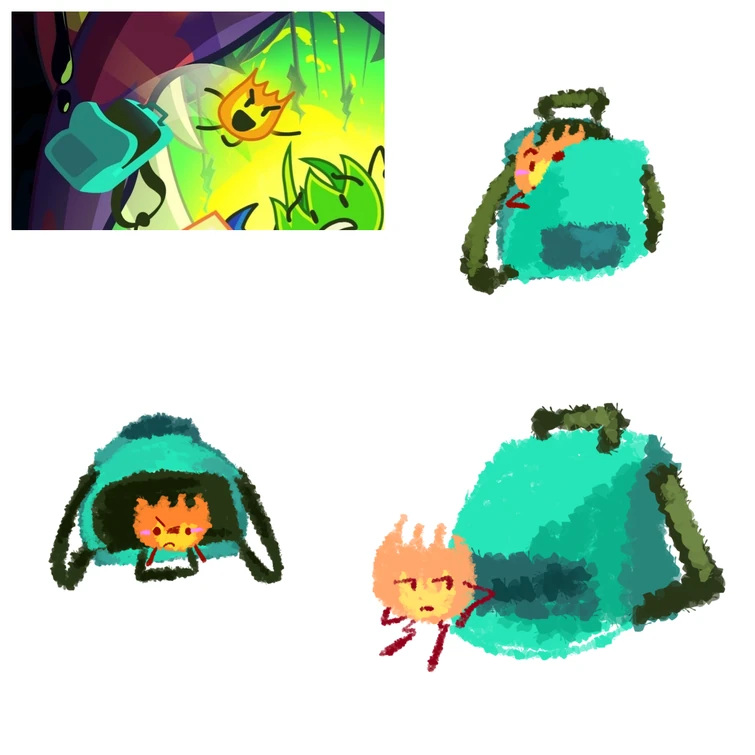 why is he in bag | Fandom