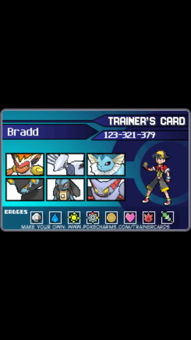 MY TRAINER CARD | Fandom
