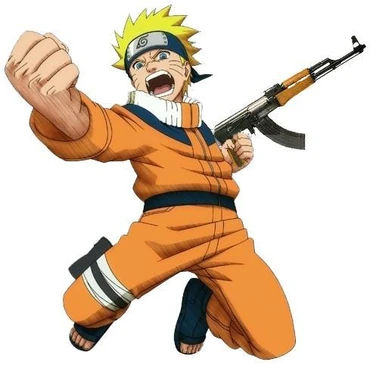 Who Would Win In This Meme Tournament!?- Goku With a Gun, Vs. Naruto ...