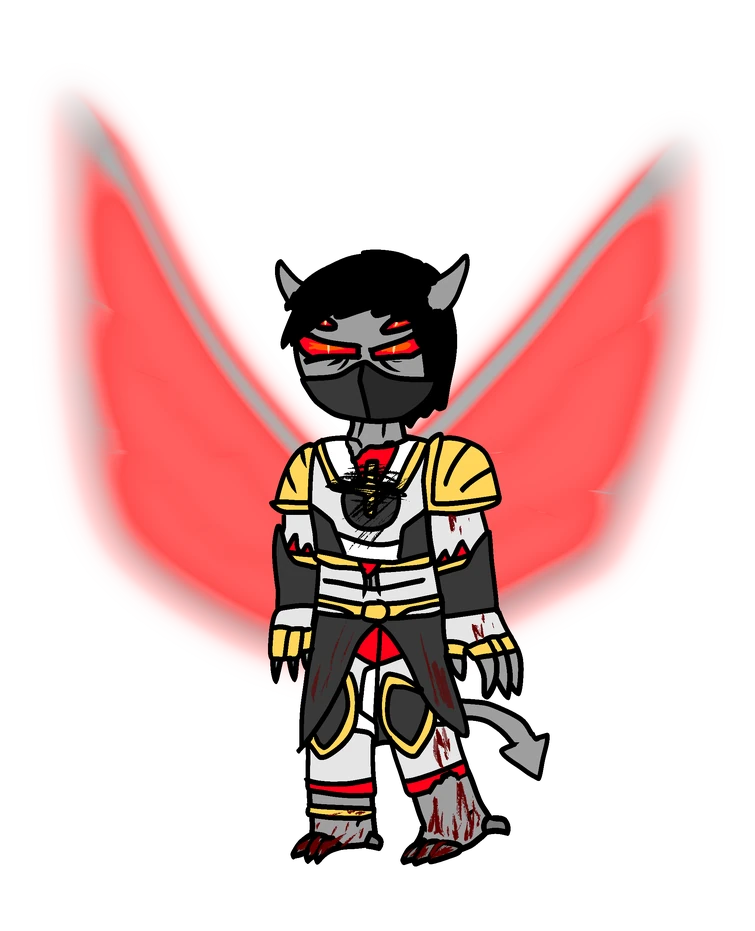 i turned that angel oc from before into a more fallen angel ...