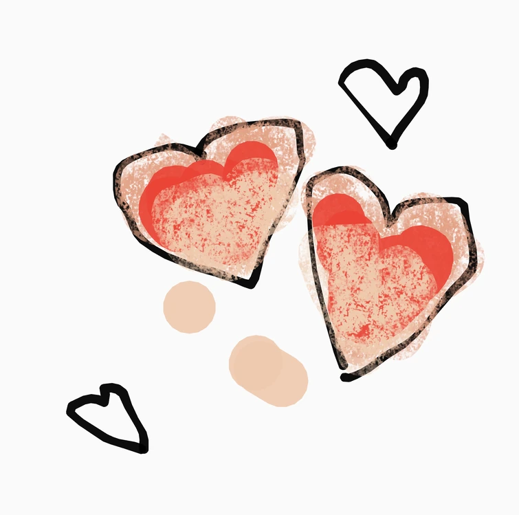 a doodle heart for you! | Fandom