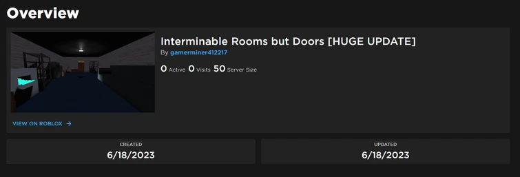 Discuss Everything About Interminable rooms but doors Wiki | Fandom