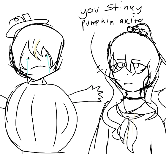 You Stinky Pumpkin Akito (I made this some time ago) | Fandom