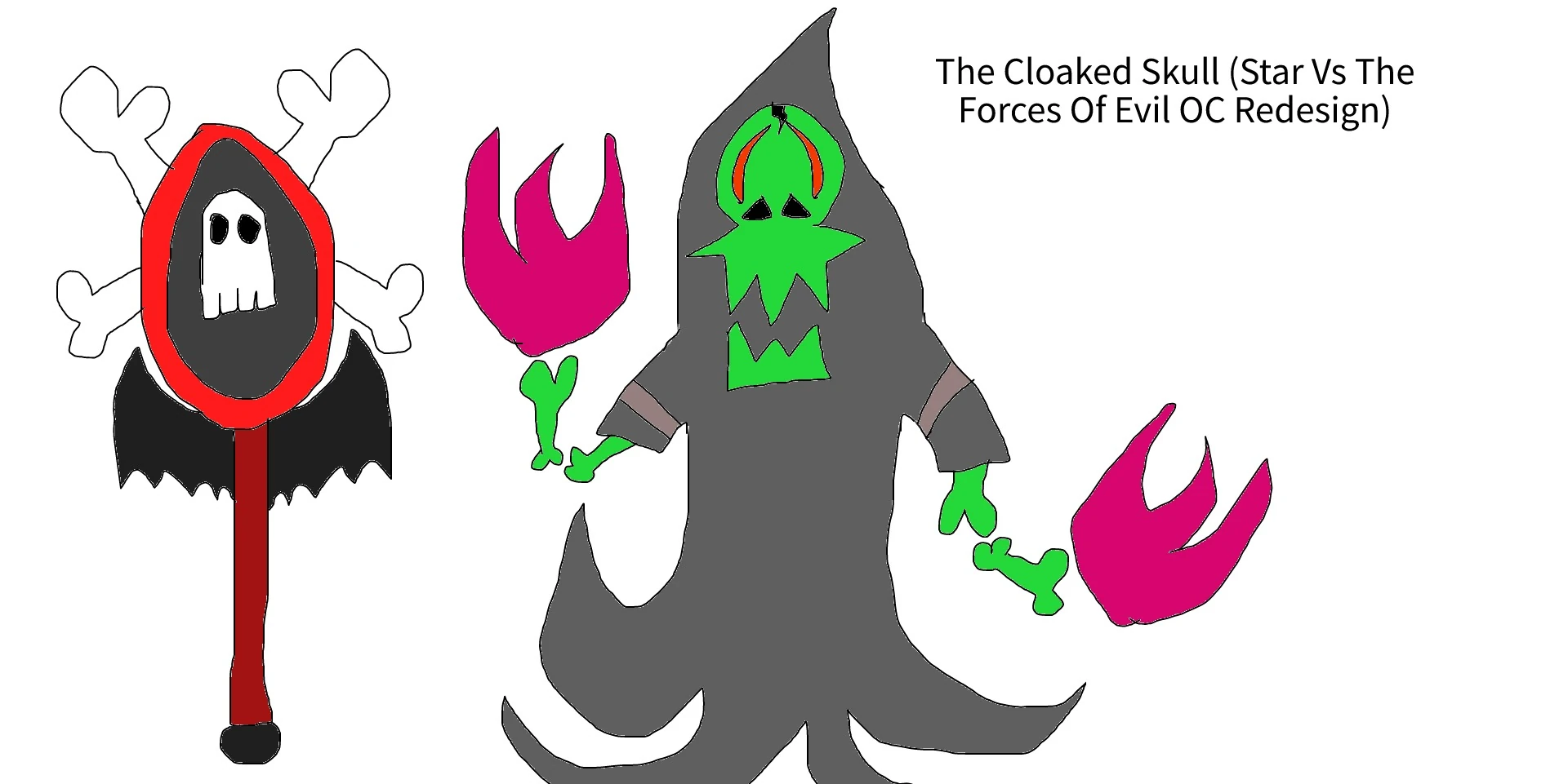 The Cloaked Skull (SVTFOE OC Redesign) | Fandom