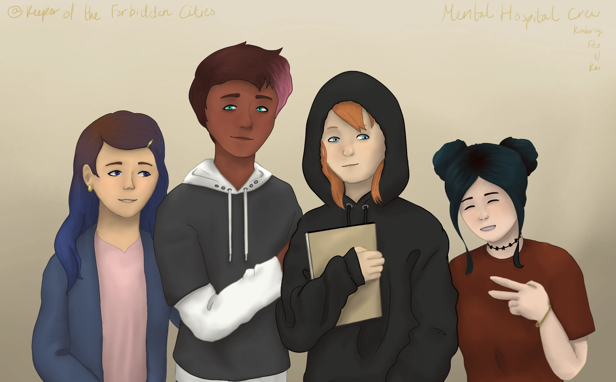 ~the mental hospital crew~ | Fandom