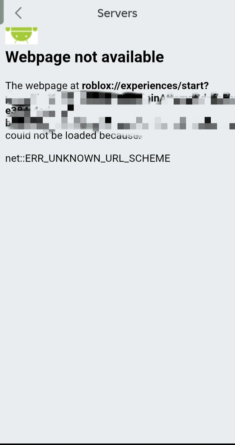 Error private server help | Fandom