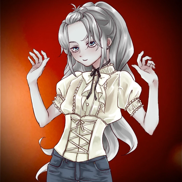 My "daughter" of Belos and Eda OC Grace with tied hair. | Fandom