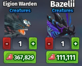 average cos trade realm prices | Fandom