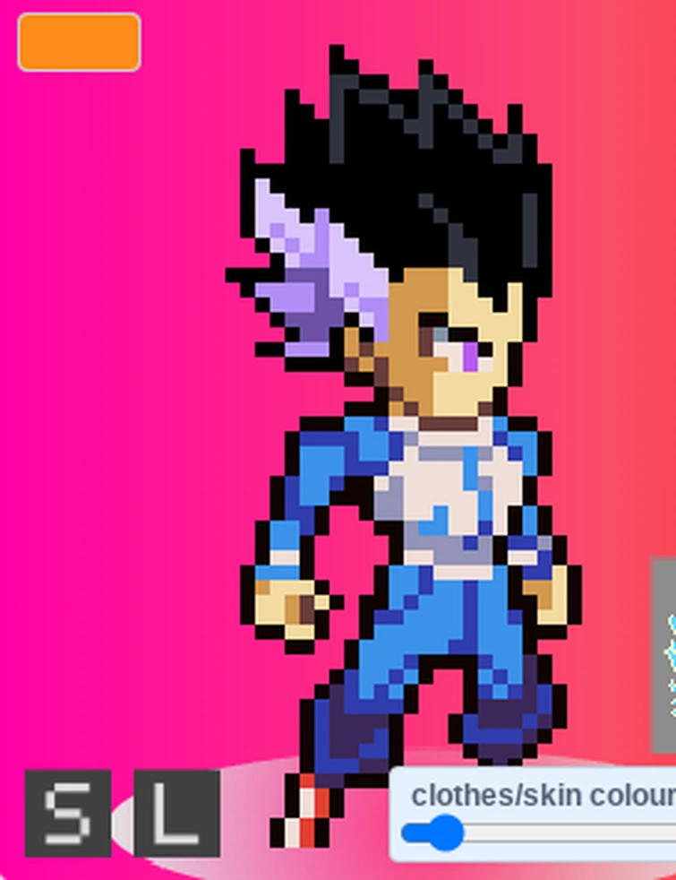 Dragon Ball Pixel Art Grid