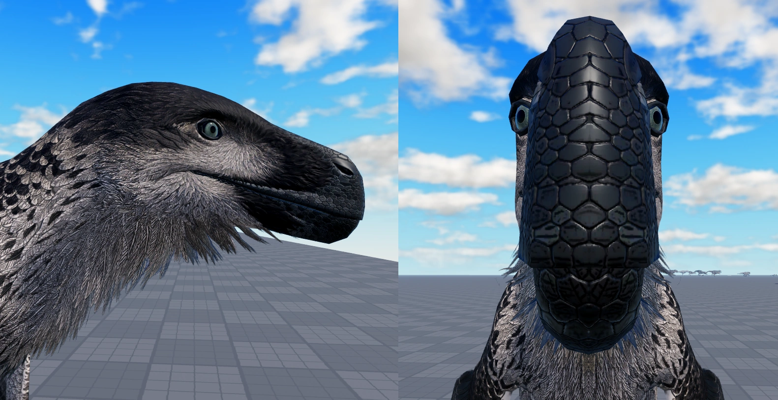 Utahraptor Face and Stare | Fandom