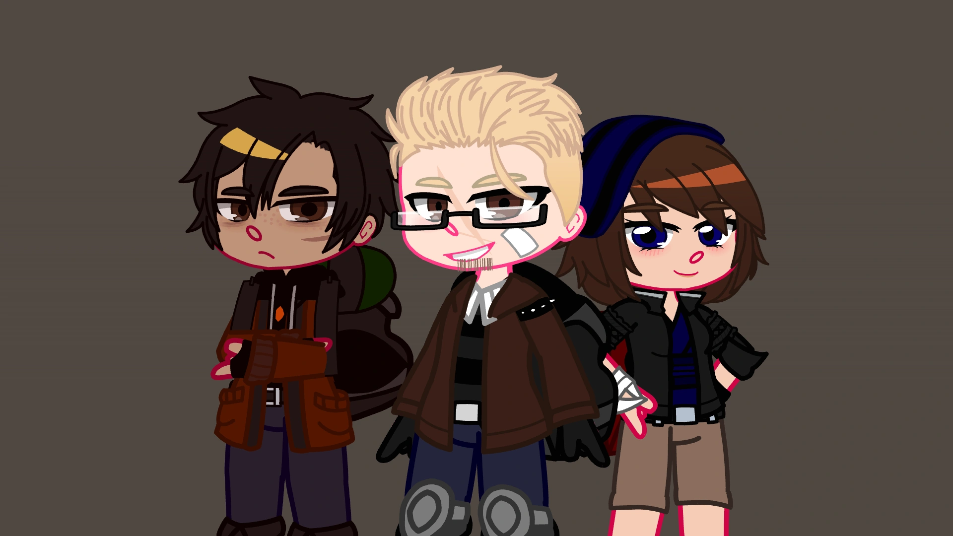 Made some new OCs based off of a Ghost hunting game called FOREWARNED ...