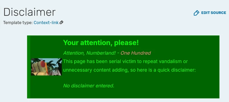 What are your opinions on the new version of the Disclaimer template ...