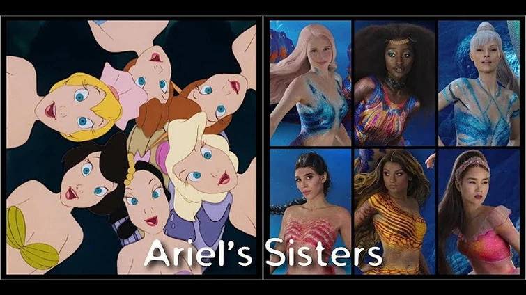 Ariel's Sisters Evolution (1989-2023) | Fandom