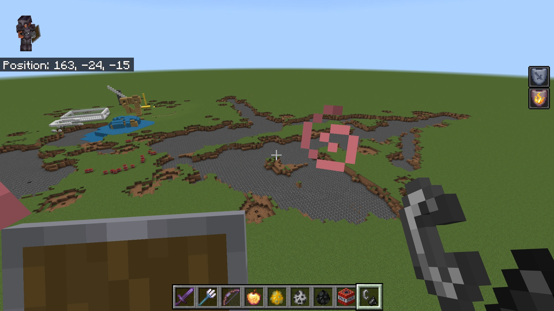 destroyed minecraft world in creative mode | Fandom