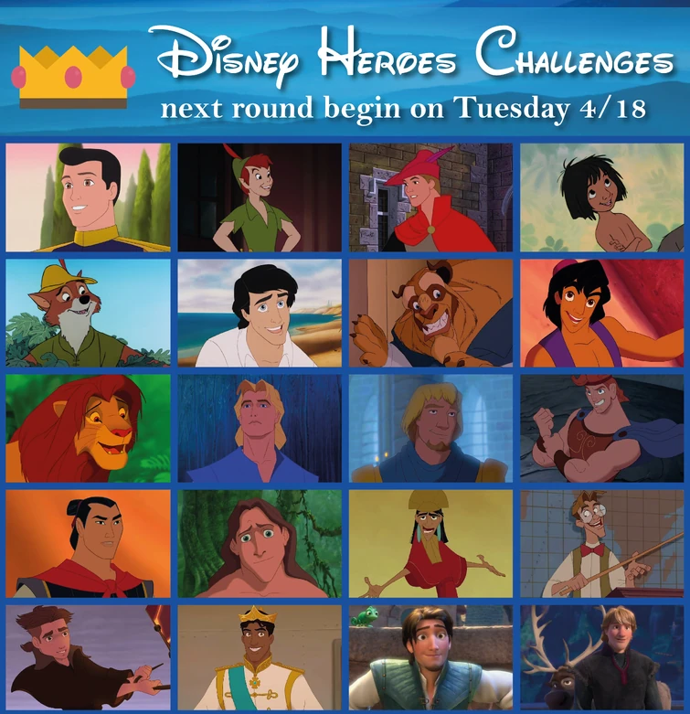 Best Disney Heroes Challenges: ROUND 1 BEGIN | Fandom