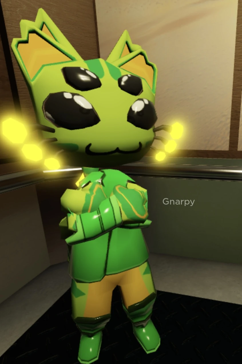 Why my gnarpy extra green? | Fandom