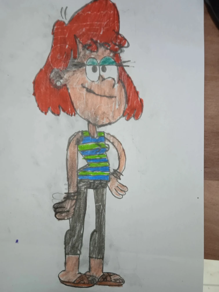 My drawing of Becky (the teen) | Fandom