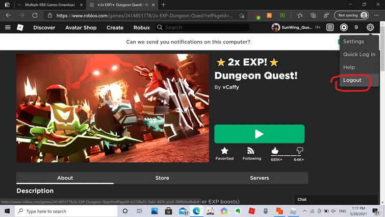 anybody know how to get multiple roblox instance thing working | Fandom