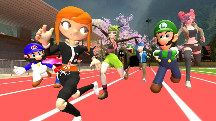 The SMG4 Gang goes for a jog. | Fandom
