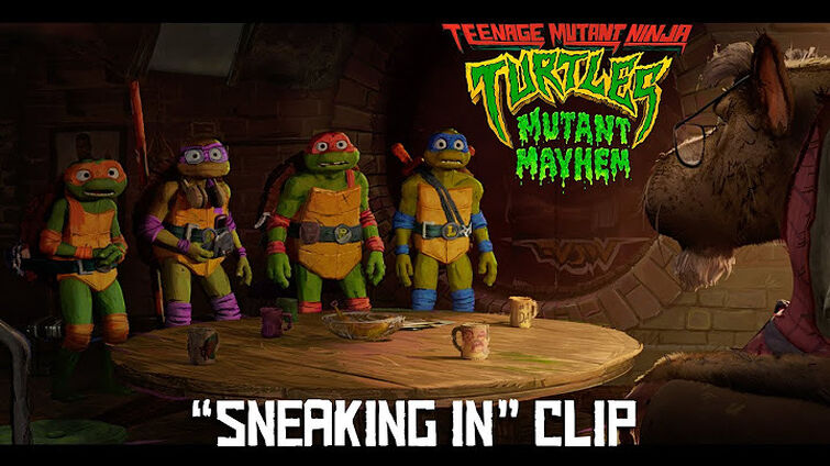 Teenage Mutant Ninja Turtles: Mutant Mayhem | "Sneaking In" Clip (2023 Movie) - Seth Rogen | Fandom