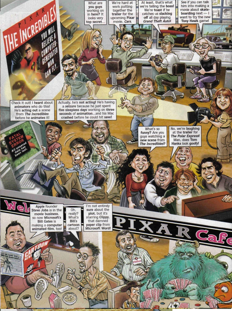 Pixar MAD magazine page | Fandom