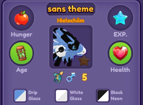 selling nm true sans themed helio | Fandom