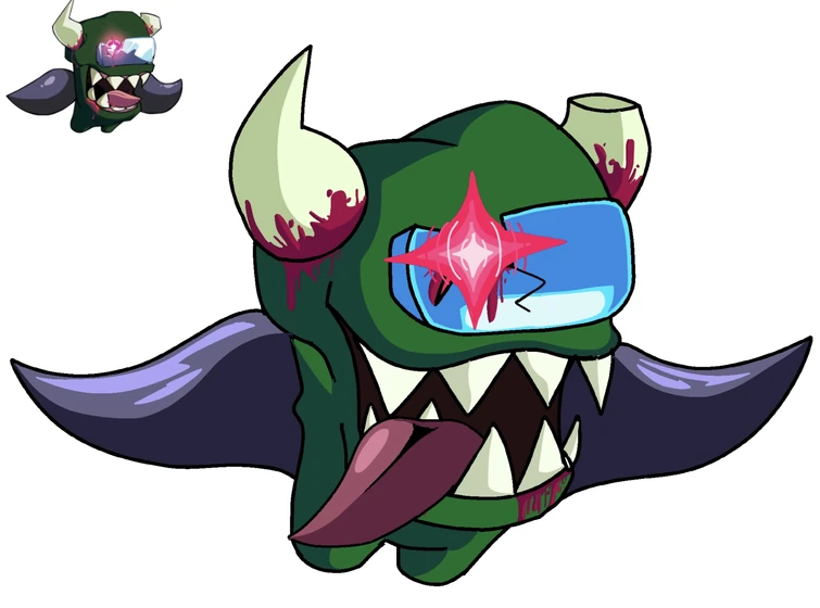 Re-Redesigned Black and then Redesigned Green’s Parasite | Fandom