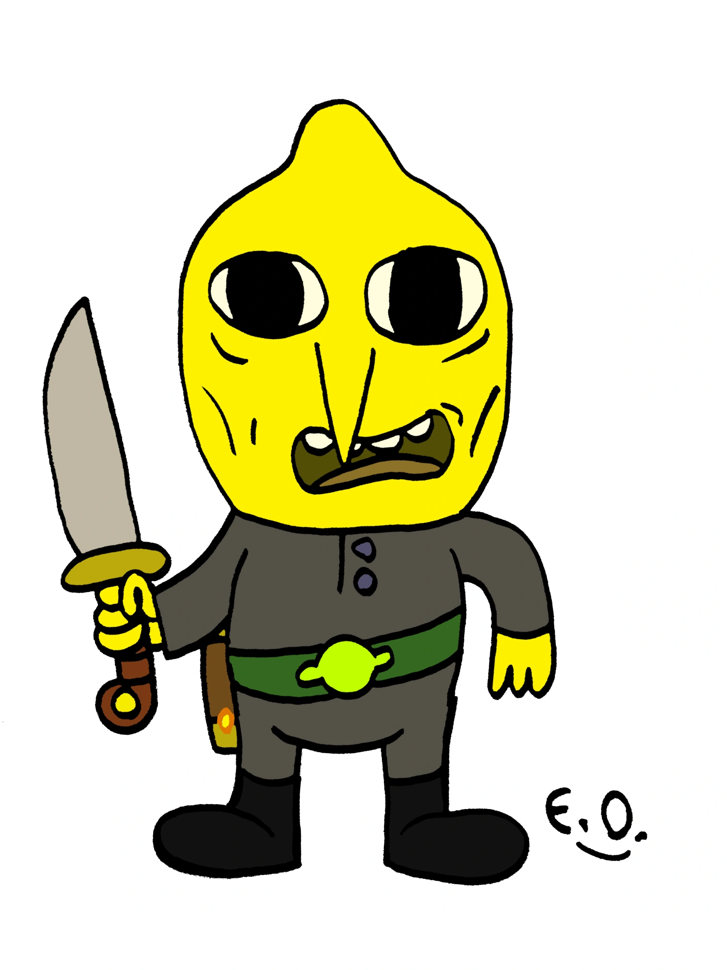 My drawing of Lemongrab | Fandom