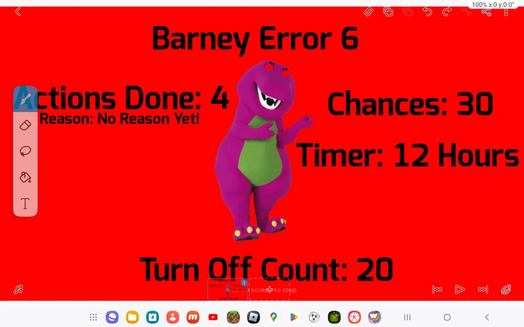 Here's a Sneakpeak for Barney Error 6 | Fandom