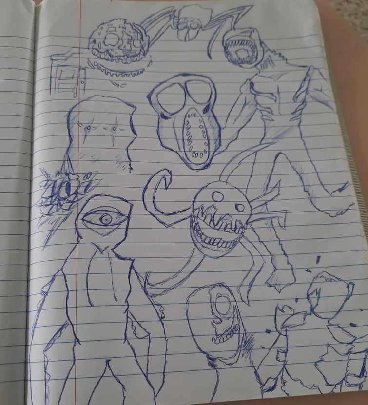 Well i just finished the sketch of the remake of my doors fan art,iwill ...