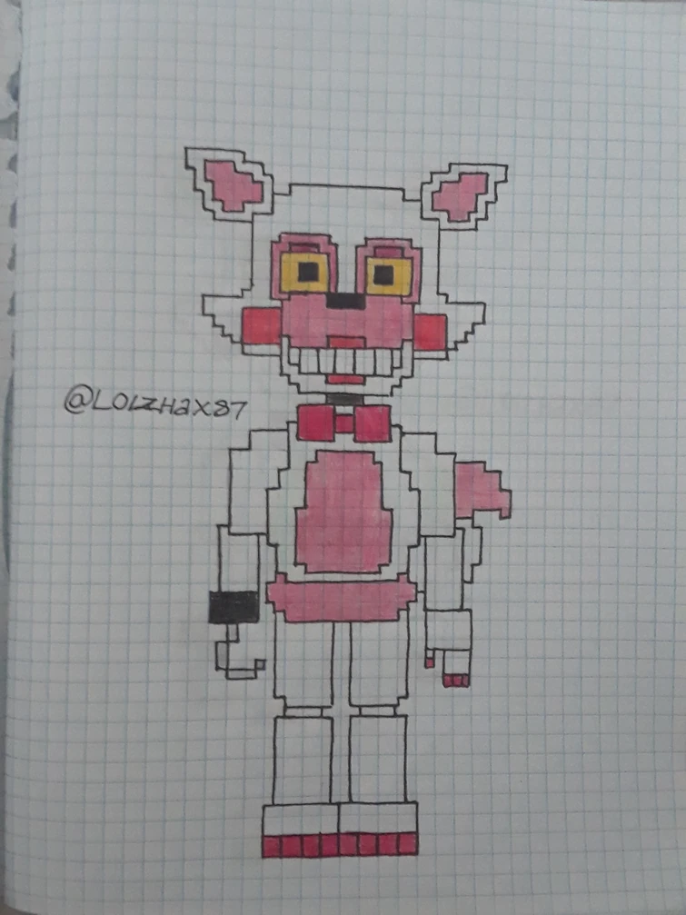 8-Bit Toy Foxy and Fixed Tangle | Fandom