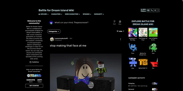 BFDI wiki if it was cool. | Fandom